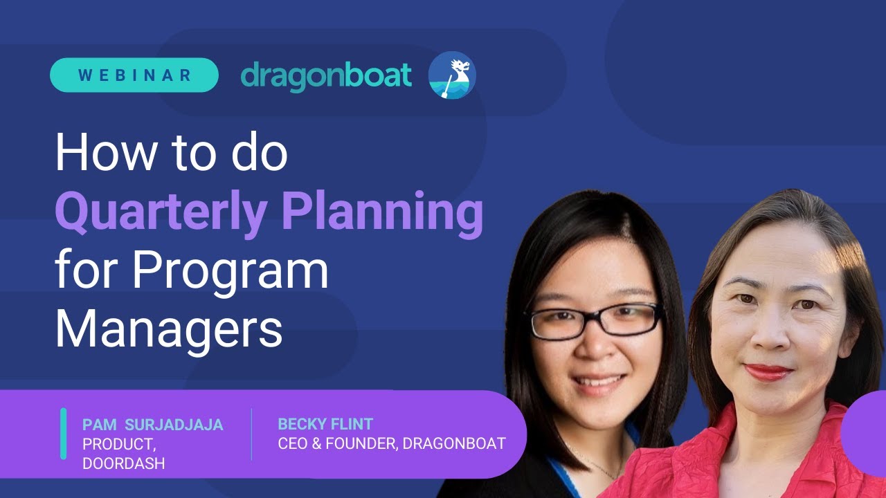 How to do quarterly planning for Program Managers - YouTube