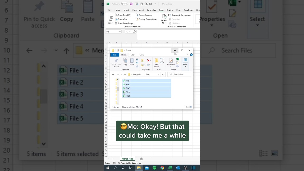 How To Merge Files In Excel Excel For Beginners YouTube How To Merge Files In Excel Excel For Beginners YouTube