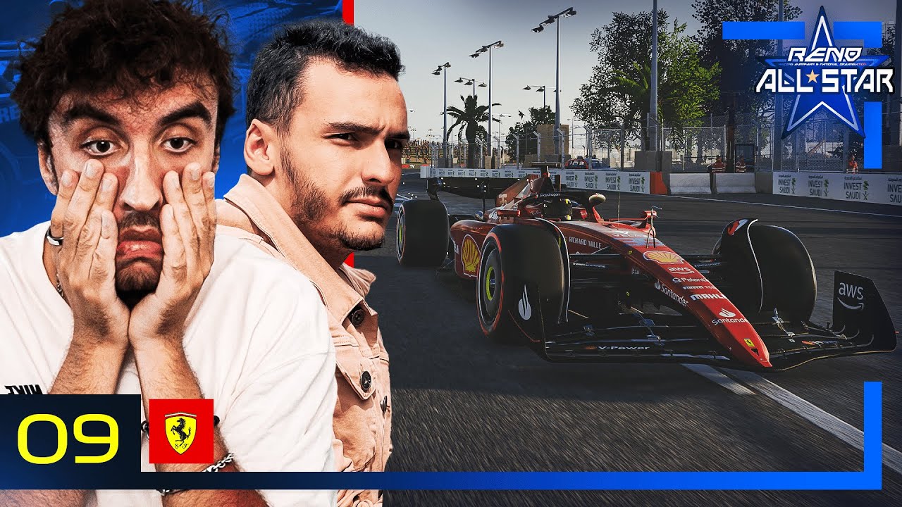 LE TOP 3 S’ÉLOIGNE... - RENO ALL STAR F1 22 #09 - YouTube