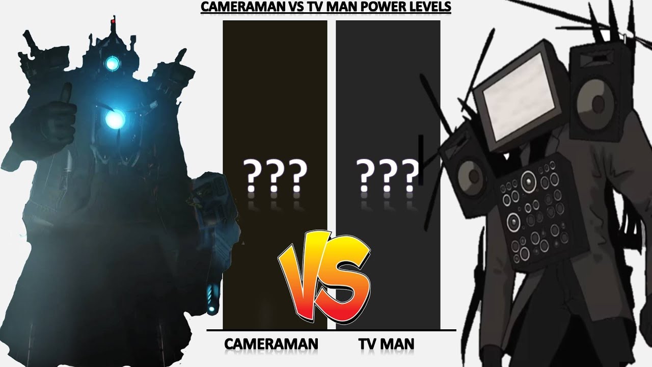 CAMERAMAN VS TV Man POWER LEVELS - SKIBIDI TOILETS - YouTube
