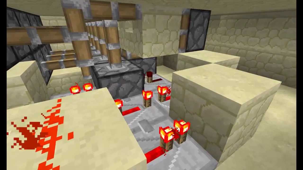 Tutorial - Hidden Redstone Staircase v2 (CB Ep1) - YouTube