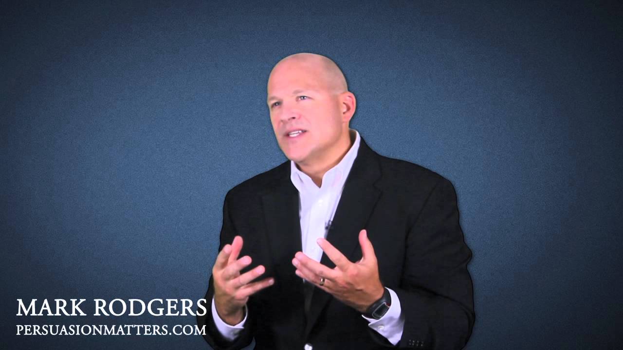 Mark Rodgers - Persuasion Matters | 3 Realms of Credibility - YouTube