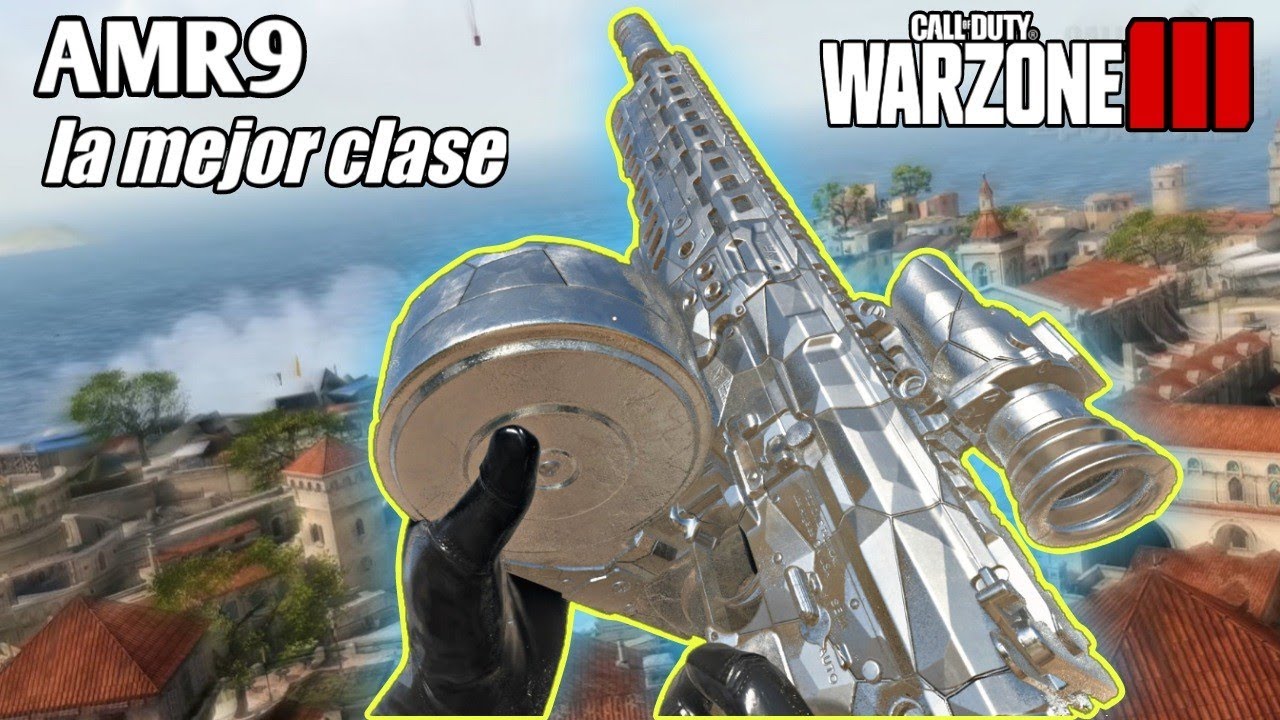 AMR9 MODO AR en WARZONE 3 // La MEJOR CLASE de la AMR9 // COD WARZONE 3 ...