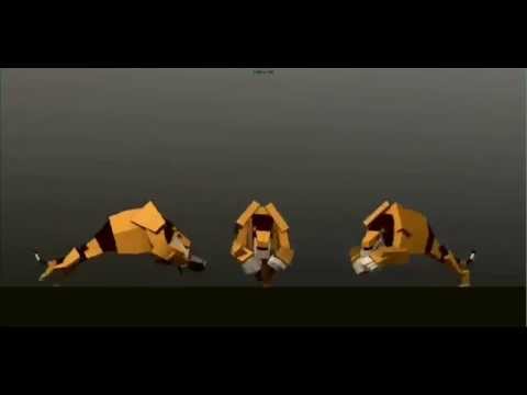 4 Legs runcycle - YouTube
