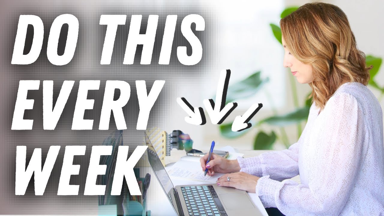 Steal My Weekly Planning Routine - YouTube