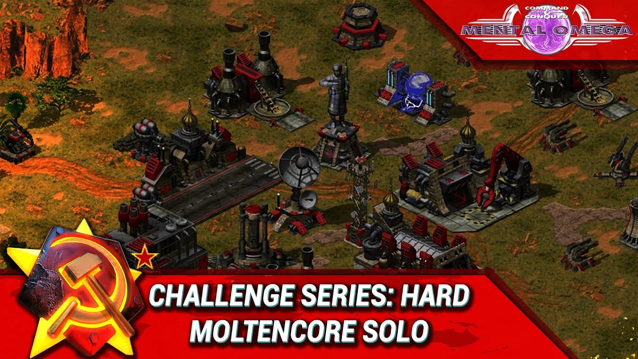 Mental Omega 3.3.6 Red Alert 2 - Challenge Series Hard: Moltencore SOLO ...