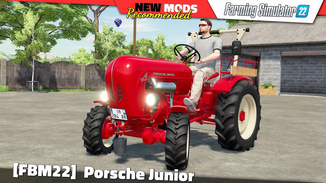 FS22 | [FBM22] Porsche Junior - Farming Simulator 22 New Mods Review ...
