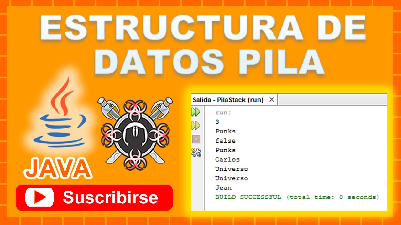 Estructura de datos Pila - Stack NetBeans - YouTube