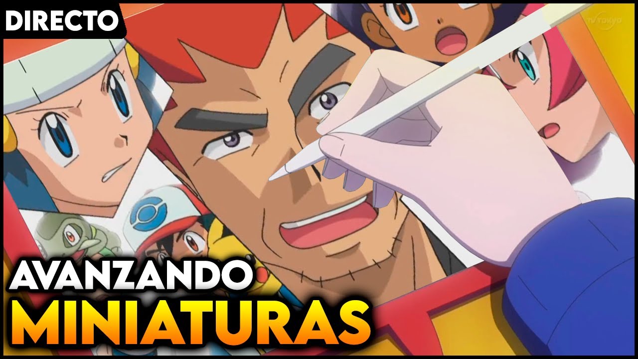 Editando miniaturas y conversando de chill 😎🤙 #pokemon - YouTube