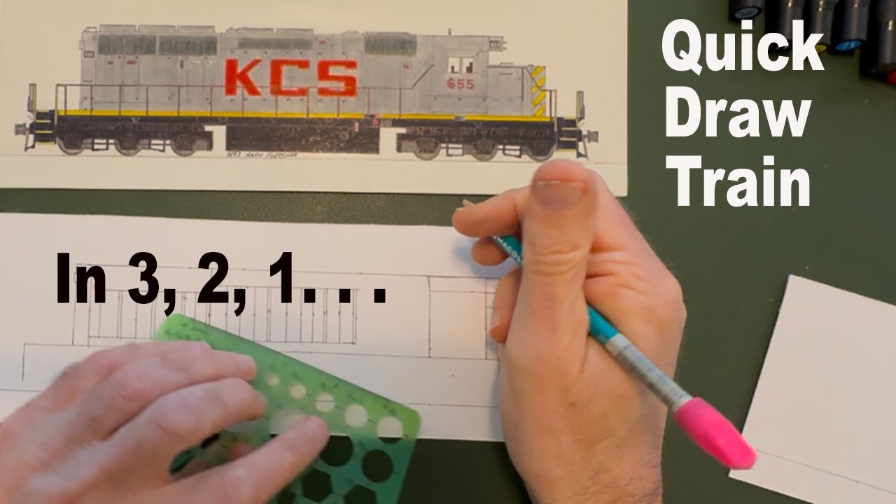 Kansas City Southern SD40-2 655 Quick Draw Train by Andy Fletcher From ...
