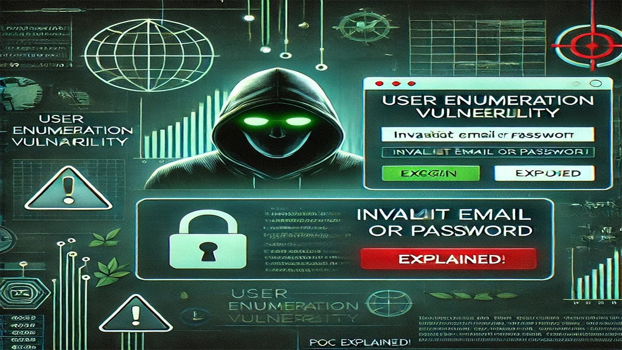 User Enumeration Vulnerability POC - YouTube