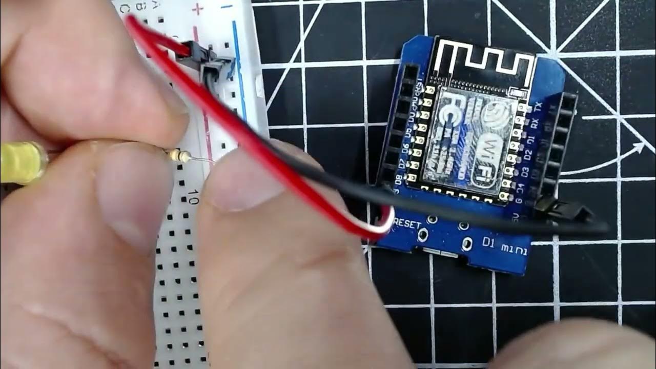 Blink on Wemos D1 Mini - YouTube