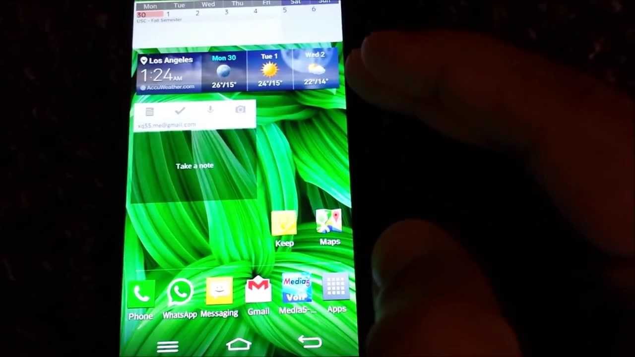 جولة داخل إلجي جي تو بالعربي LG G2 - YouTube