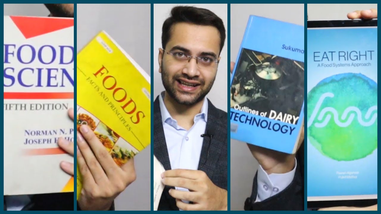 Recommended Books for Food Science & Technology Students (India) - YouTube