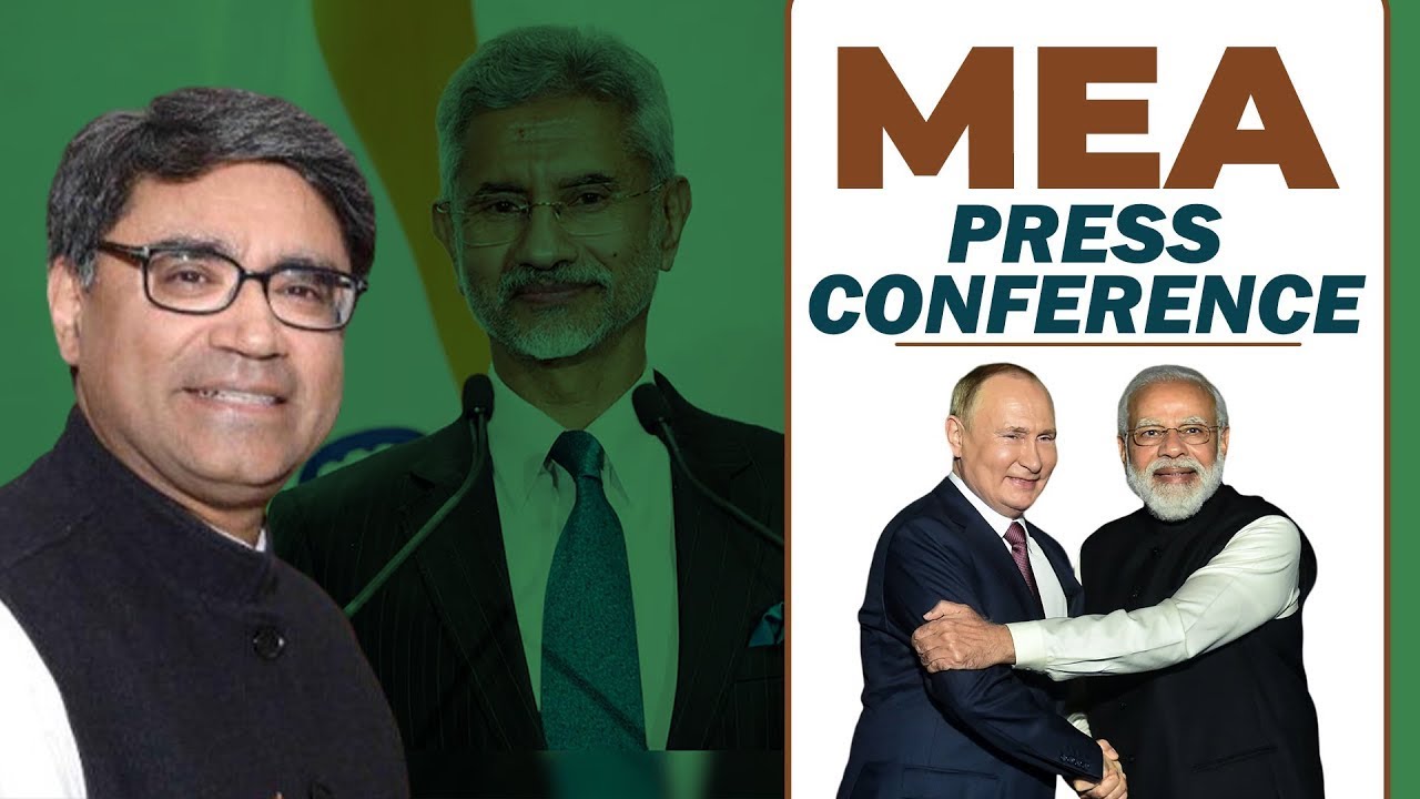 MEA Briefing live | PC by Foreign secretary Vikram Misri | BRICS | PM ...