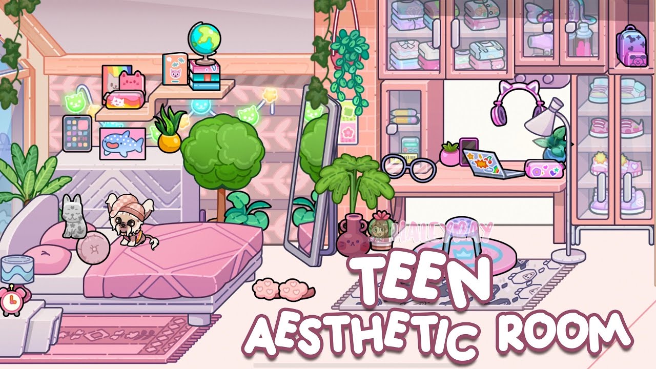 Teen Aesthetic Room Build| Avatar World - YouTube