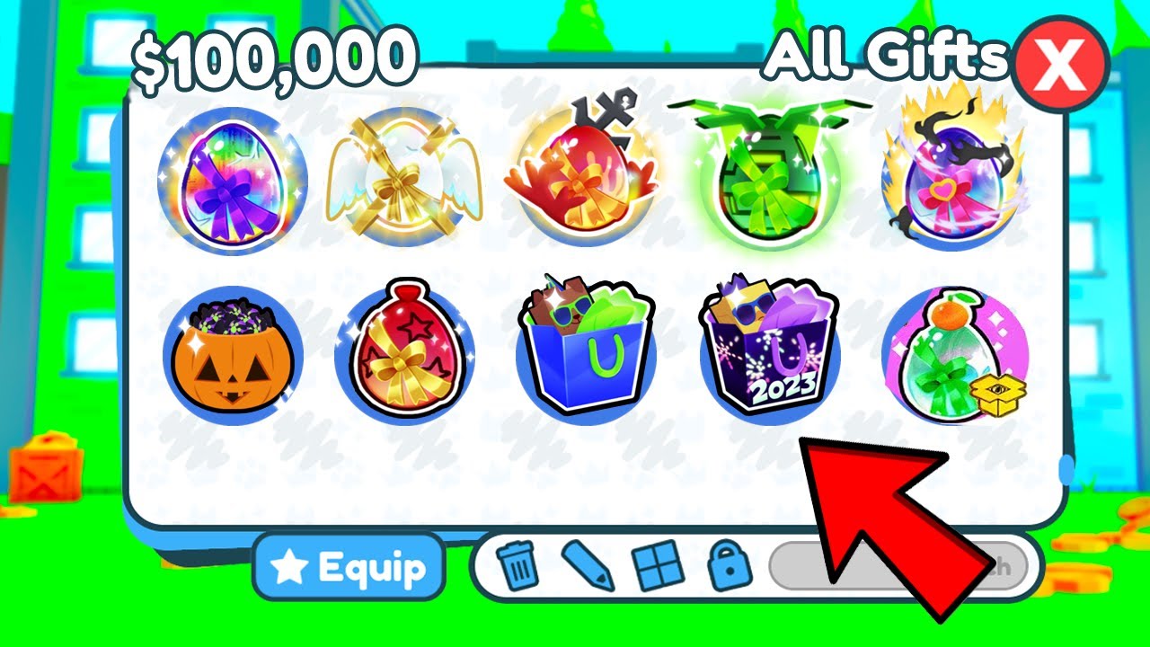 Spending $100,000 On ALL Pet Sim X Gifts and Eggs! - YouTube
