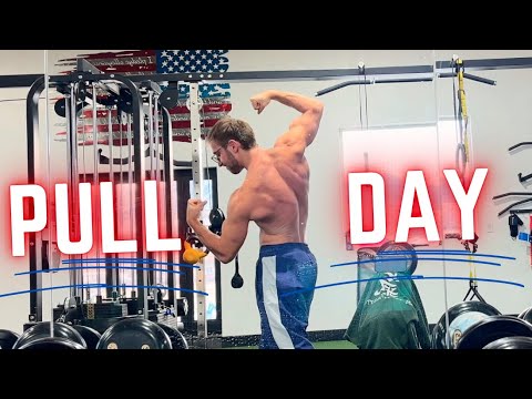 PULL DAY Workout: Building Back & Biceps - VLOG - YouTube