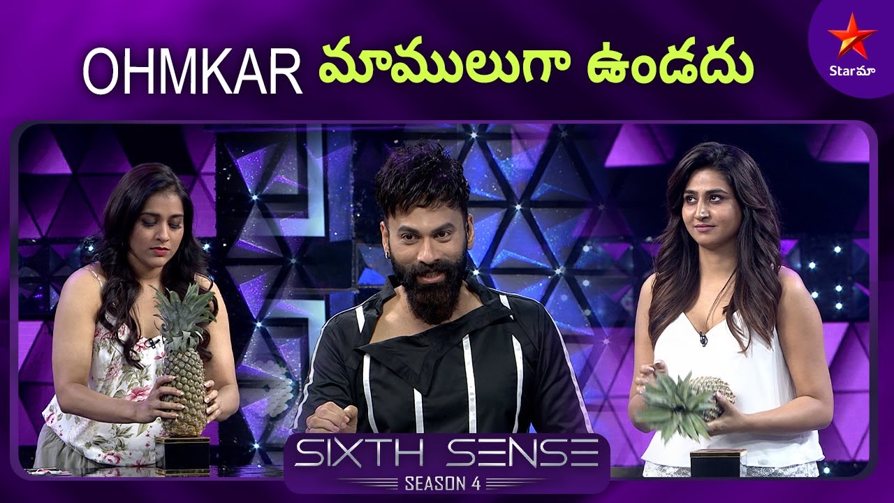 Varshini & Rashmi Funny Game | Sixth Sense Season 4 | Episode 12 ...