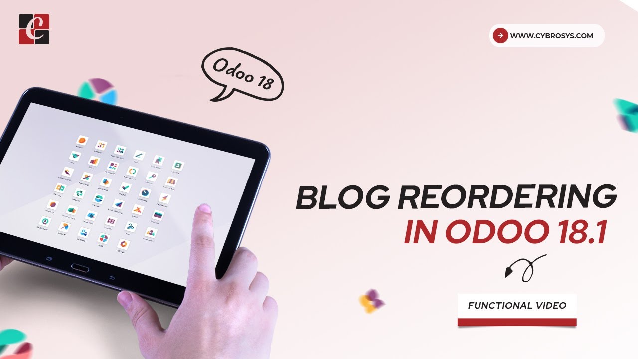 Blog Reordering in Odoo 18.1 Website | How to Reorder Blog in Odoo 18.1 Website | Odoo 18.1 ...