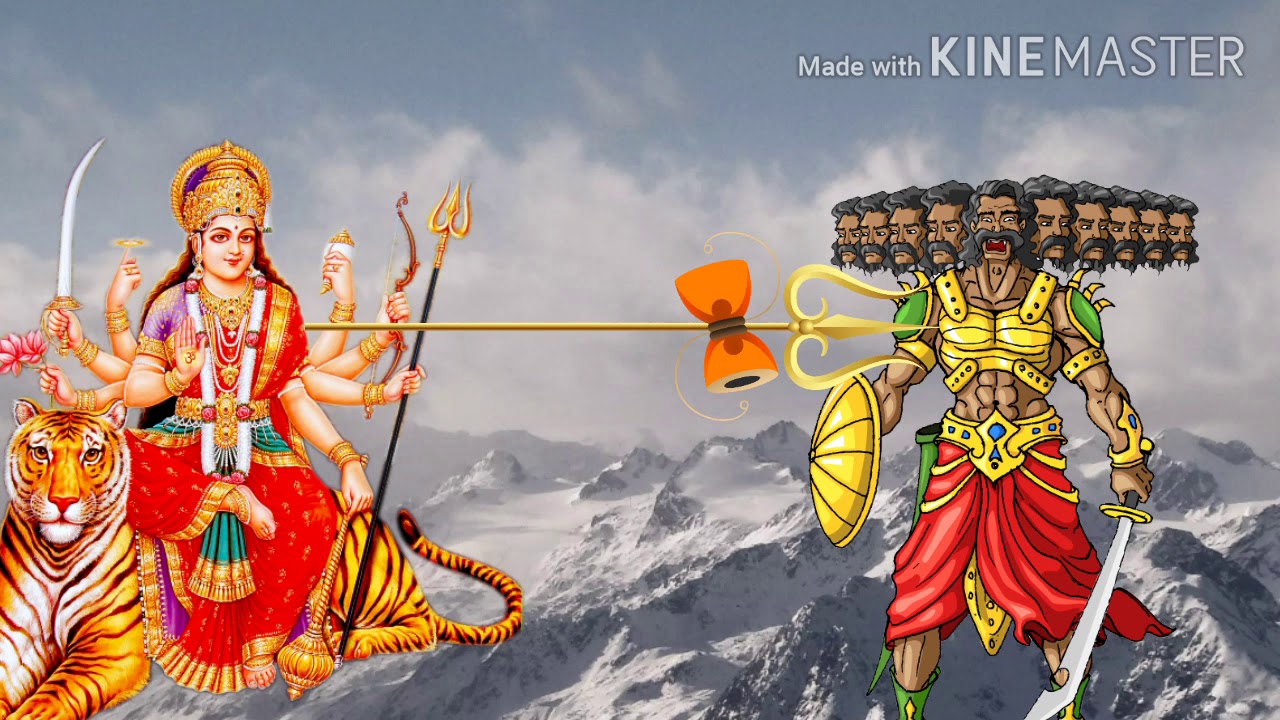 Mahishasur vadh - YouTube