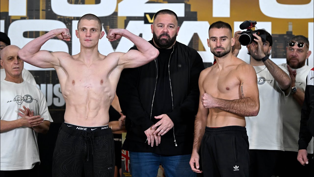 Nikita Tszyu vs. Lulzim Ismaili • Full Weigh-In & final Face-Off Video ...