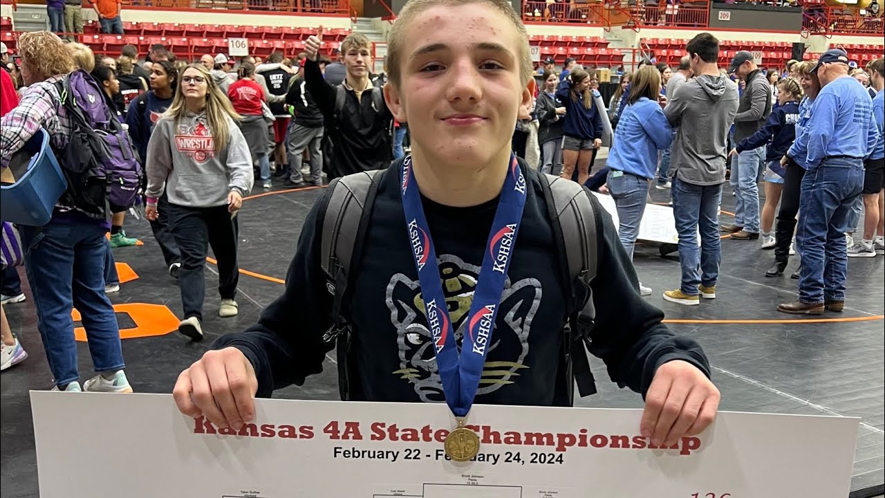 2024 State Champion - Brock Johnson - YouTube
