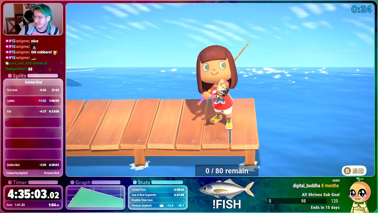 ACNH Speedrun: Golden Rod in 4h35m03s - YouTube