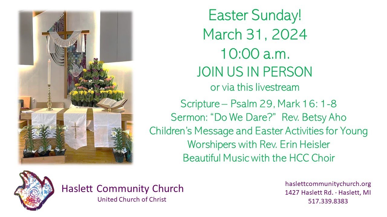 Easter Sunday, March 31st 2024 10 a.m. - YouTube