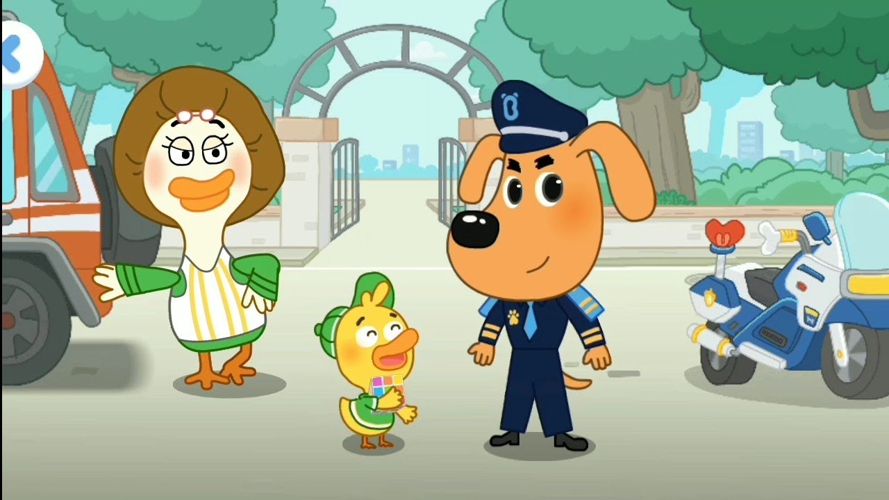 safety tips cartoon kids cartoon video police safety tips cartoon video ...