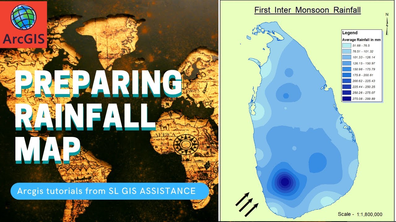 Preparing Rainfall Map - YouTube