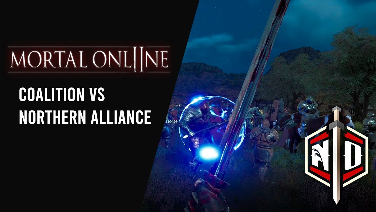 [4К] MORTAL ONLINE 2 North Order / Coalition vs northern alliance - YouTube