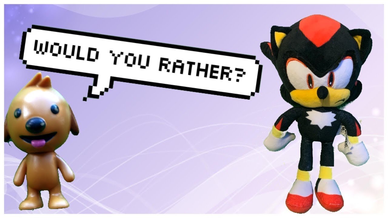 Would You Rather? With Sago Mini and Sonic Characters - YouTube