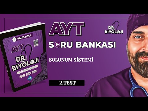 AYT Biyoloji Soru Bankası | Solunum Sistemi 2. Test | Dr.Biyoloji | #2025tayfa
