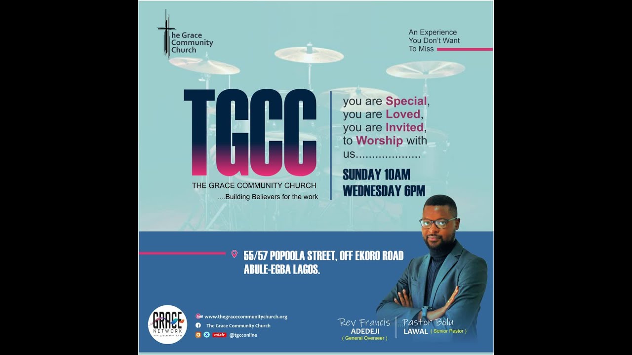 Sunday Service @ TGCC Lagos- 01/12/2024 - YouTube
