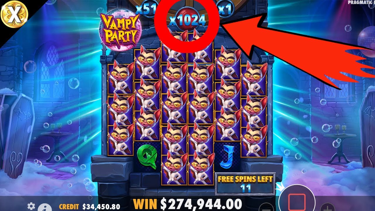 Get READY for the EPIC Vampy Party MAX WIN in the NEW Online Slot ...