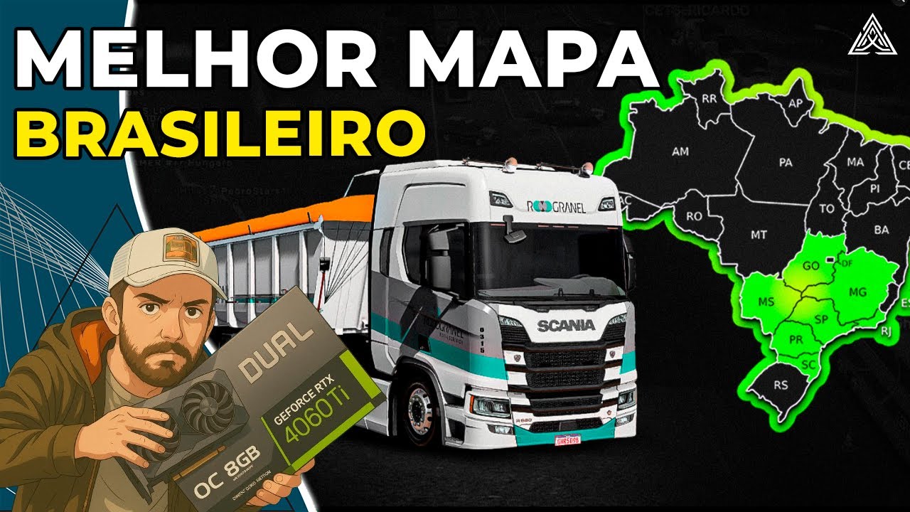 COMO BAIXAR E INSTALAR O MAPA RBR NO EURO TRUCK SIMULATOR 2 - YouTube