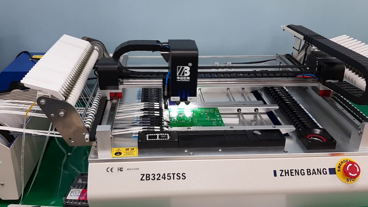 DMTECH)Installation and Operation of ZB3245TSS (SMT Mounter Equipment ...