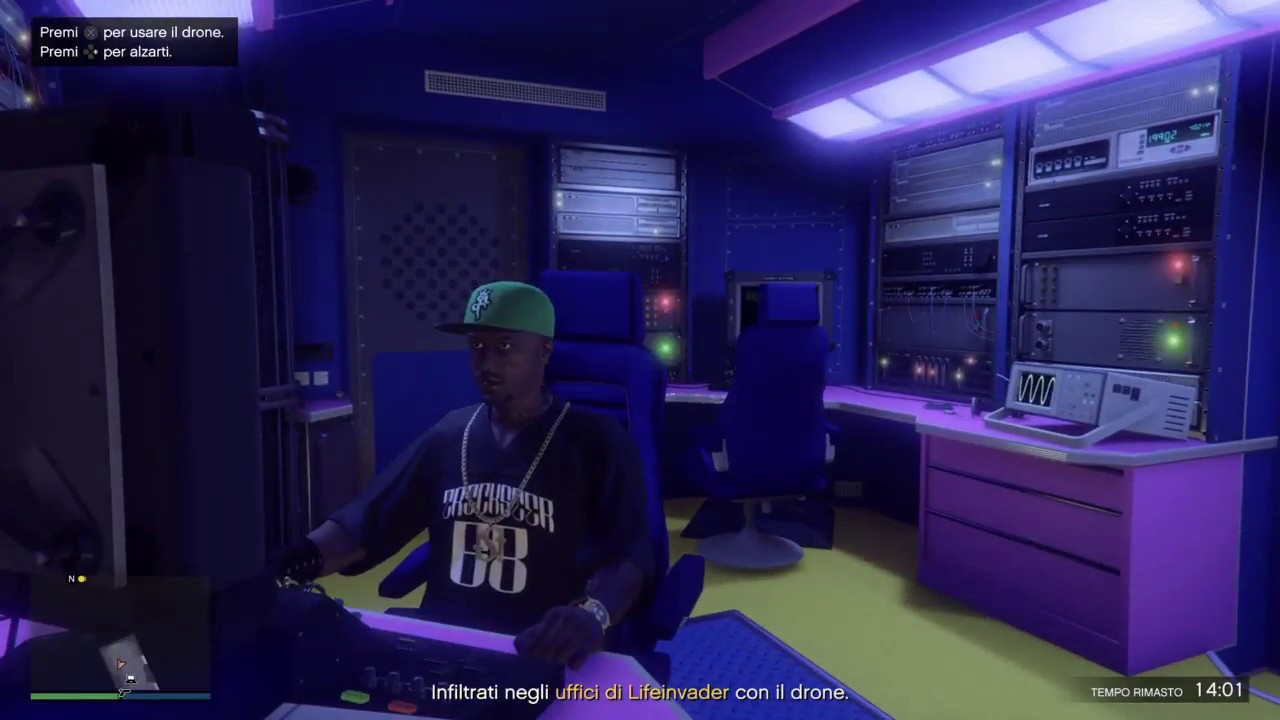 GTA Online Terrorbyte Drone mission - YouTube
