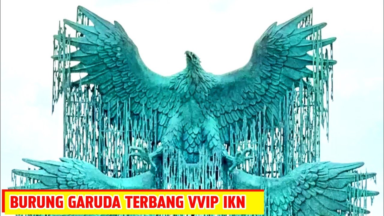 MANTAPP‼️Patung Garuda Terbang Jadi Ikon Baru di Tugu Bandara VVIP IKN ...