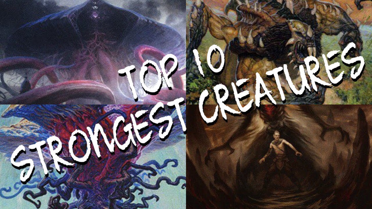 MTG TOP 10: Strongest Creatures - YouTube