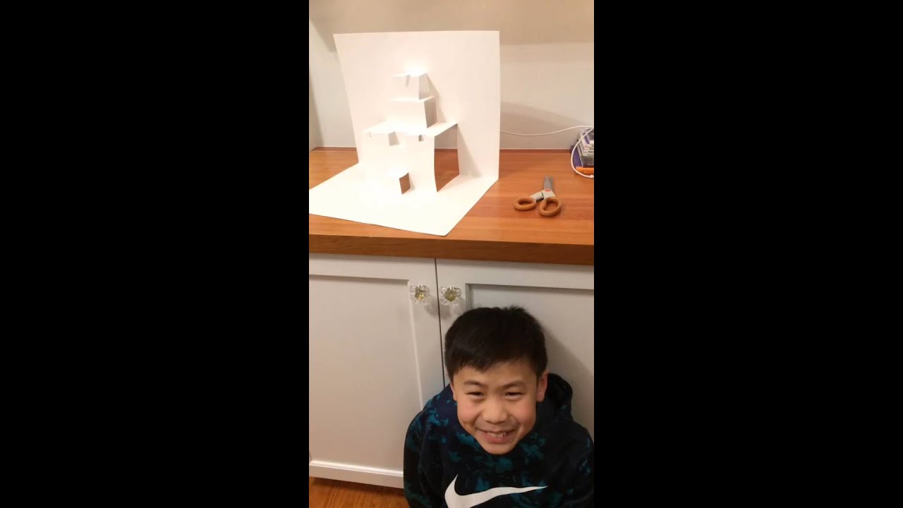 How to Make a Pop Up Card: STEM (STEAM) Project for Kids - YouTube