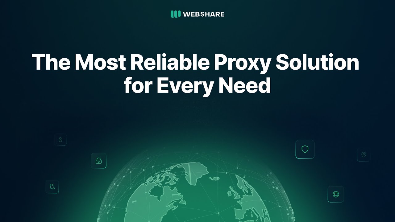 Webshare Premium Proxies - Introduction - YouTube