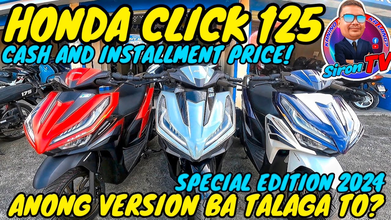 HALA KAMURA | HONDA CLICK 125 SE | 2024 MODEL | COLORS UPDATE | CASH ...