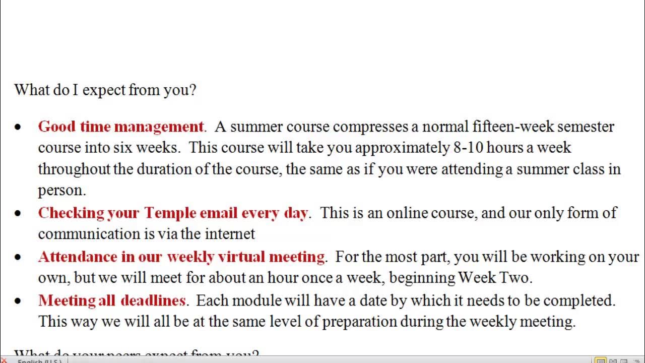 Module 1 - Intro Video - YouTube