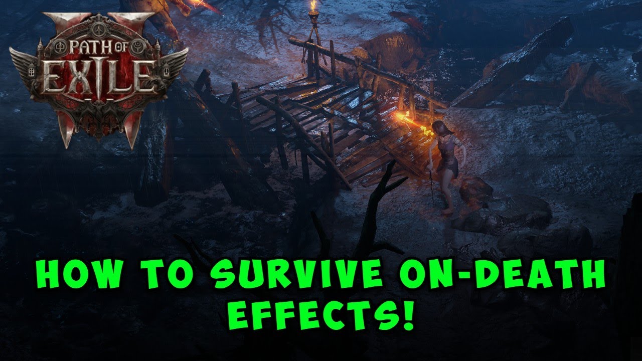 How to Survive On Death Effects in Path of Exile 2 - YouTube