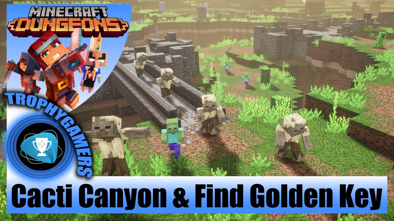 Minecraft Dungeons - Cacti Canyon Walkthrough Part 6 - Find the Blue ...