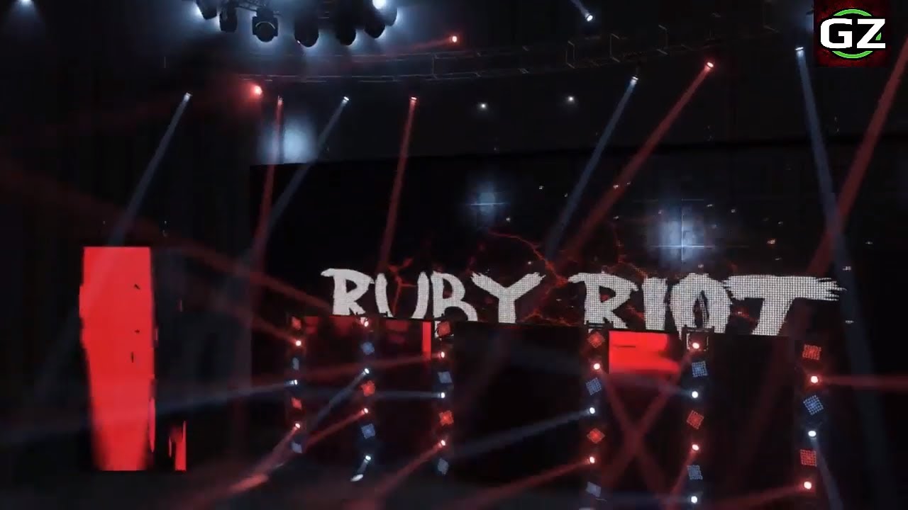 WWE 2K18 NXT DLC: Ruby Riot Entrance & Winning Animation - YouTube
