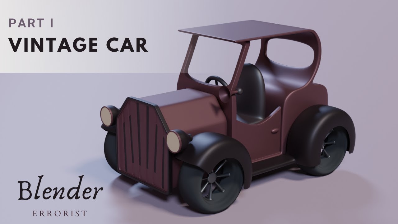 Car Blender Tutorial - Part I - YouTube