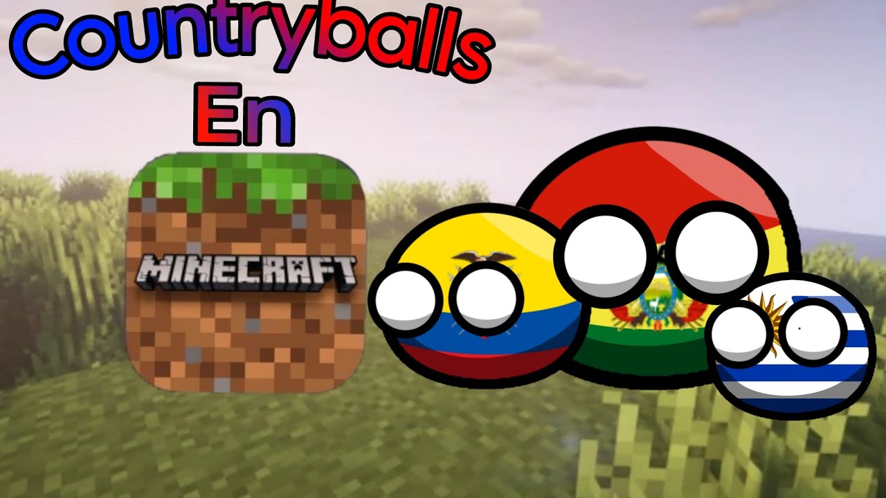 Countryballs en Minecraft (Countryballs Paraguay) #countryballs #fipシ ...